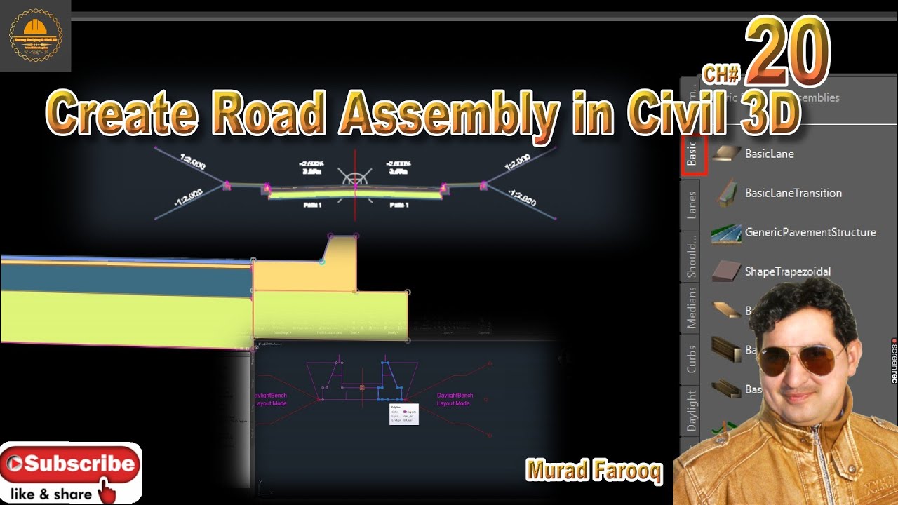 How To Create Road Assembly In AutoCAD Civil 3D CH 20 YouTube how-to-create-road-assembly-in-autocad-civil-3d-ch-20-youtube