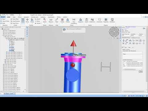 E3D model a free pipe - Head n tail not connect to other components | Technico - YouTube