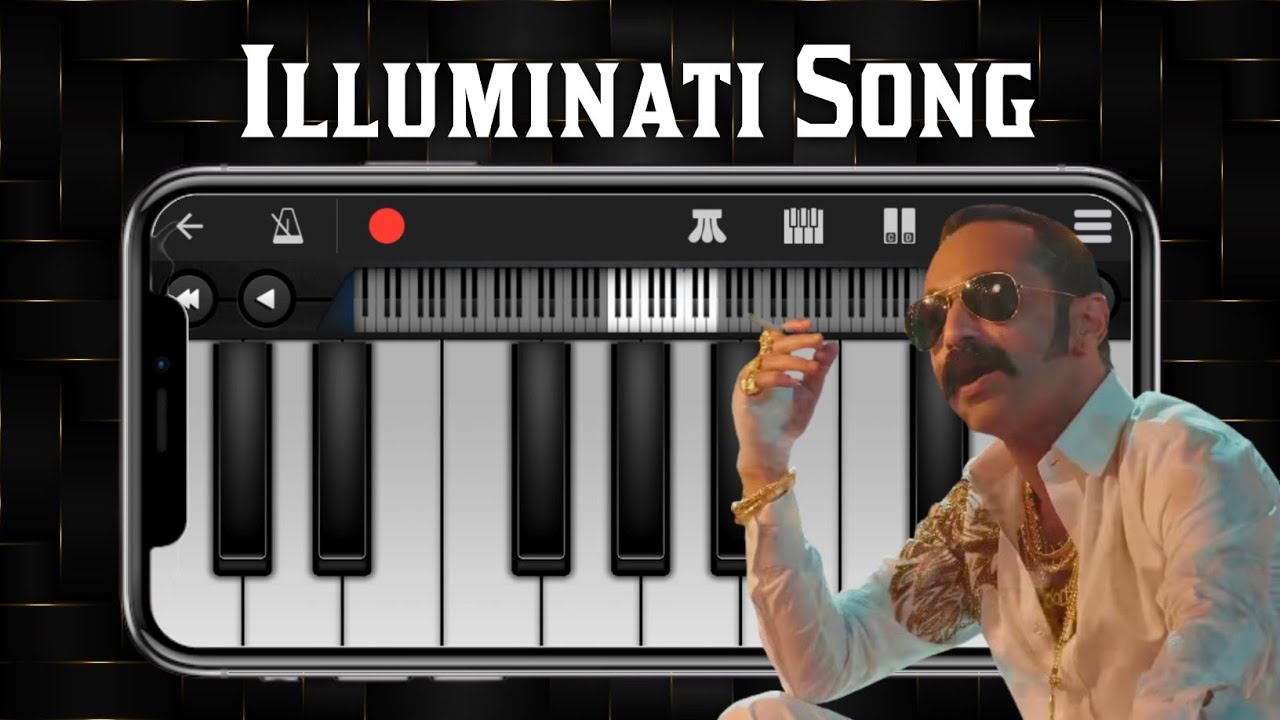 Illuminati Song Easy Piano Tutorial | Aavesham | Sushin Shyam - YouTube