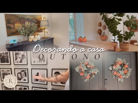 Vlog - Decoração de outono 🍁 🎃 | Novos cantinhos da casa | Organização e Reflexões | Rubia Rubita