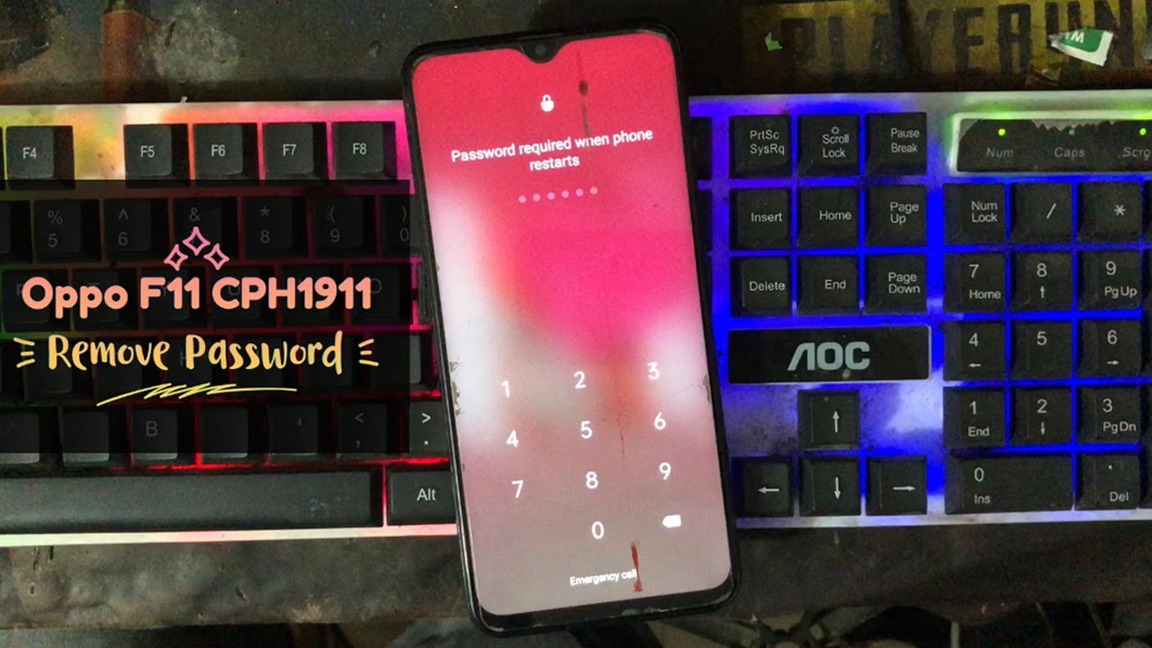 OPPO F11 CPH1911 Remove Password Android 11 With TFT MTK Module - YouTube