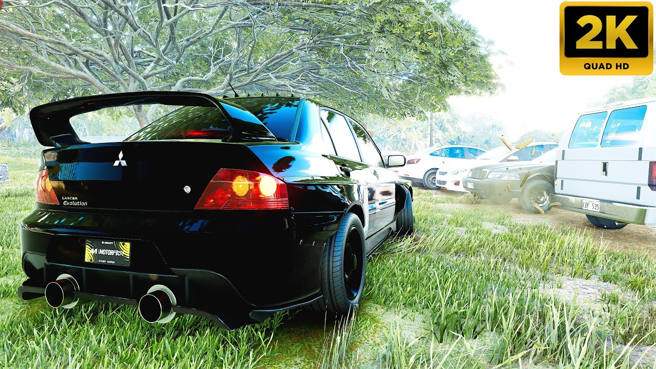 Mitsubishi Lancer Evolution IX | Car Driving Game | The Crew Motorfest ...