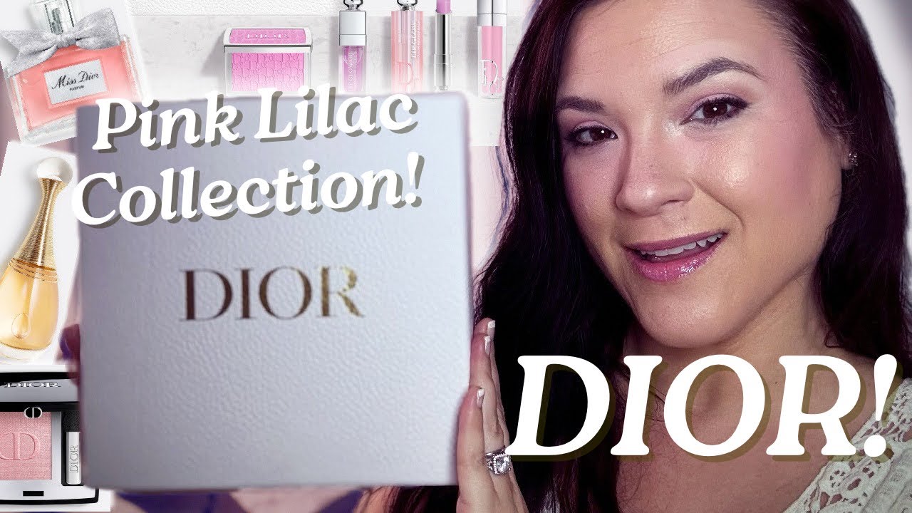 DIOR PINK LILAC SUMMER COLLECTION: Dior Haul & Full Face of Try-ons! J ...