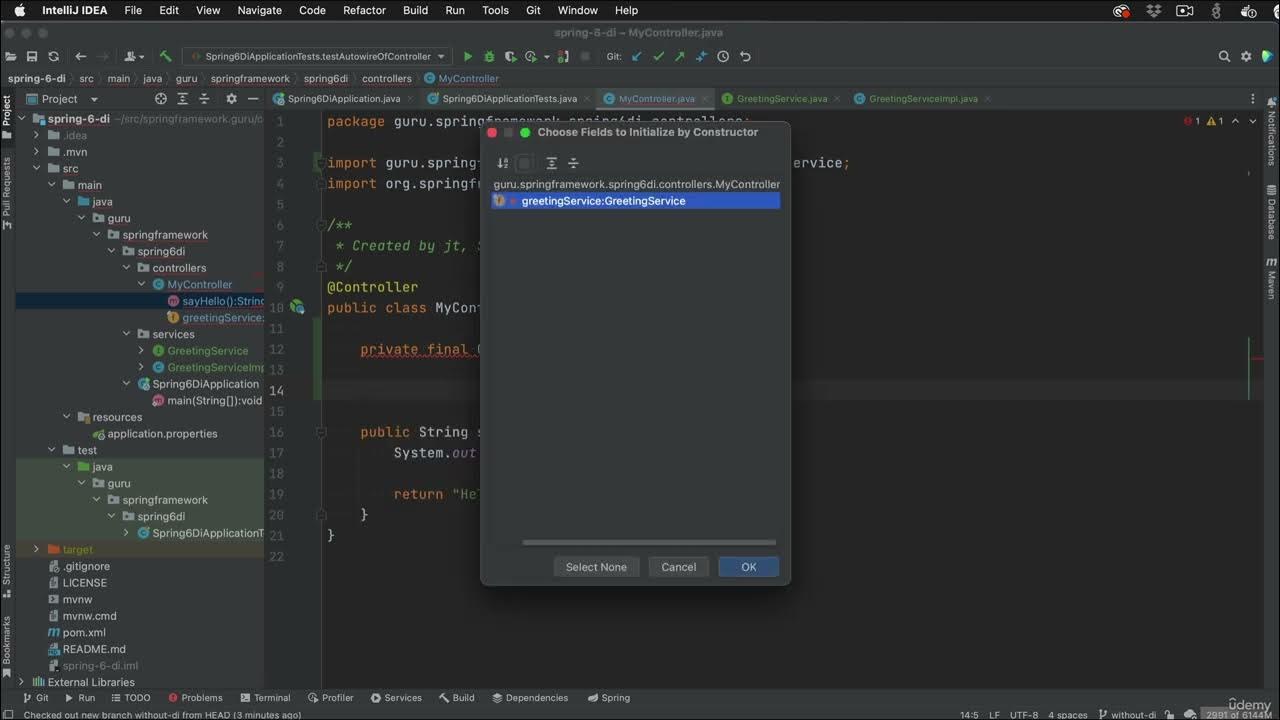 33 - Dependencies Without Injection - YouTube