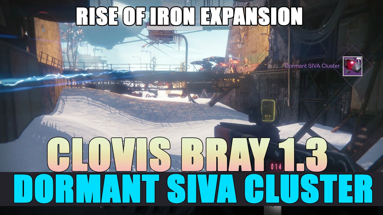 Destiny - Clovis Bray 1.3 Dormant SIVA Cluster Location - Rise of Iron ...