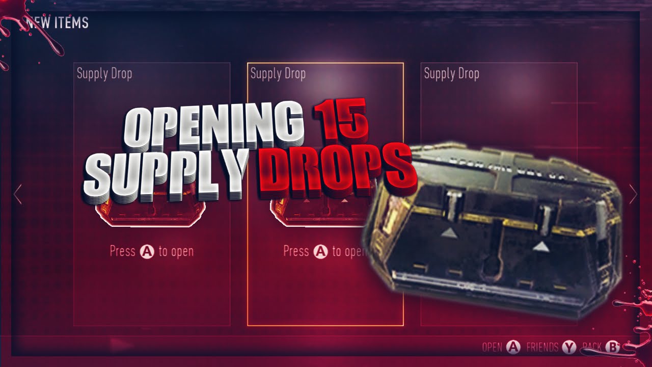 BIGGEST SUPPLY DROP OPENING! (15 Supply Drops) - YouTube