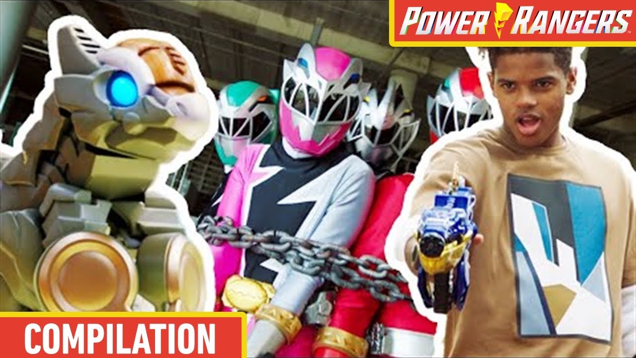 Little Zord in Big Trouble 🦖 Dino Fury ⚡ Power Rangers Kids ⚡ Action ...