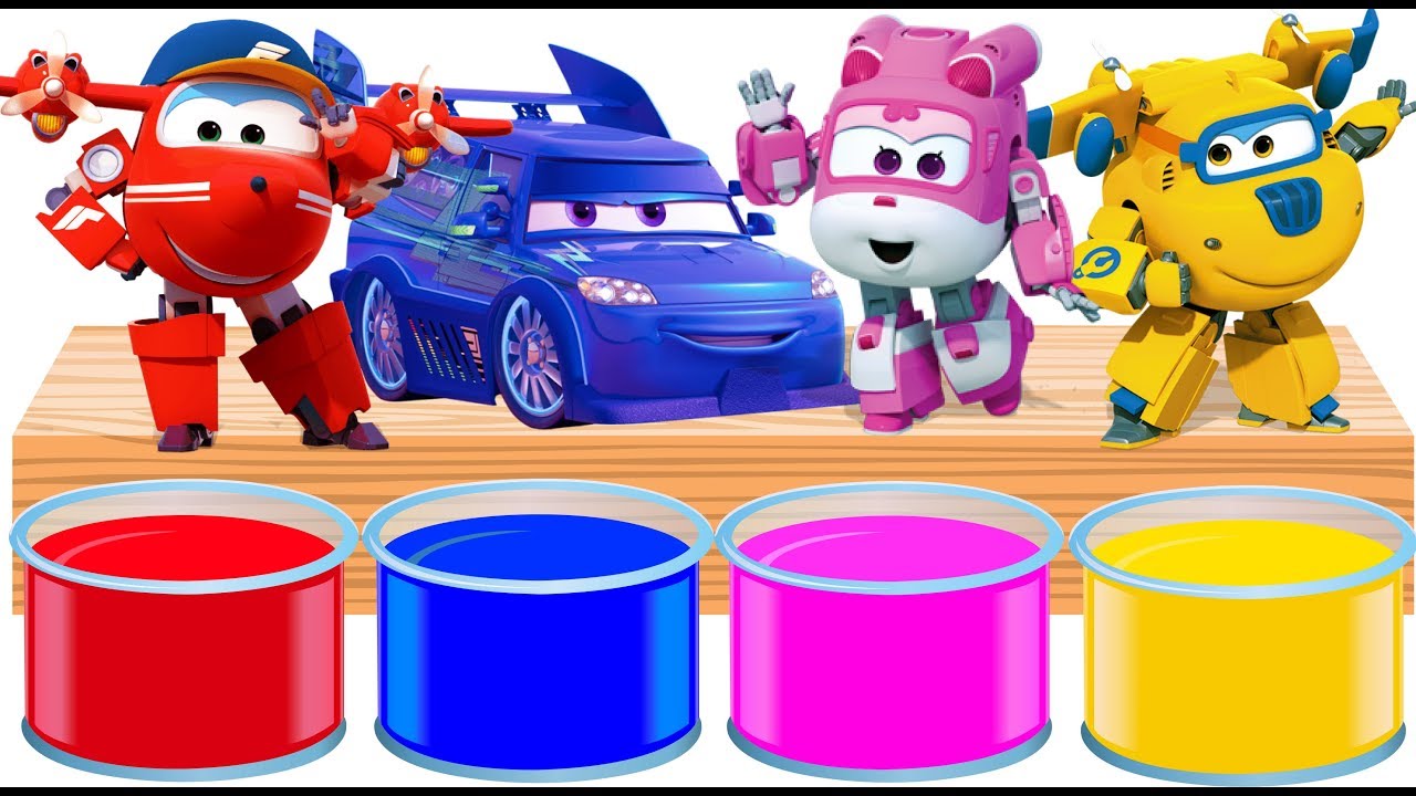 Splash Colors on the Toys Coloring | Fun Colors for Kids - YouTube