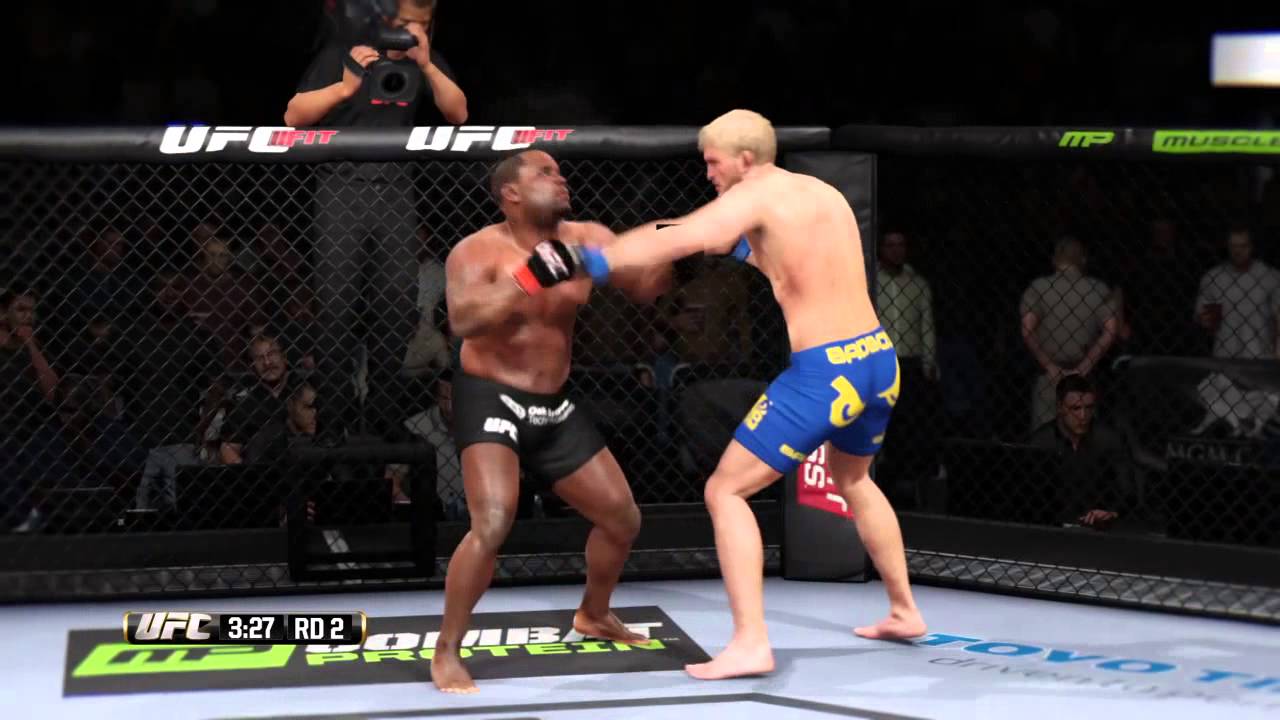 UFC 192 MAIN EVENT CORMIER VS GUSTAFSSON FULL SIMULATION FIGHT - YouTube