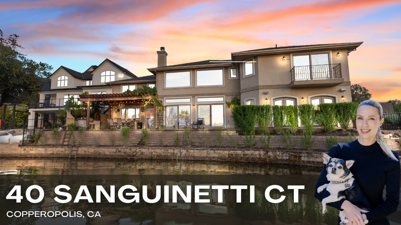 Dream waterfront retreat on Lake Tulloch, 40 Sanguinetti Ct ...