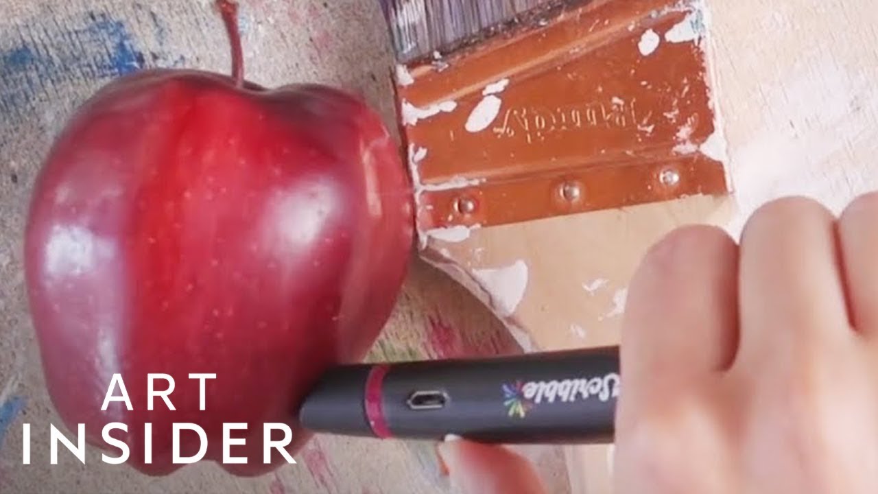 Pen Recognizes And Copies Colors - YouTube