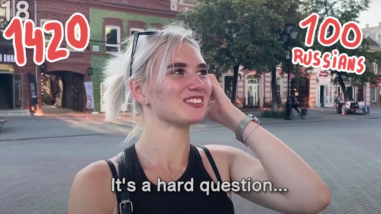 What makes you happy? 100 Russians. - YouTube