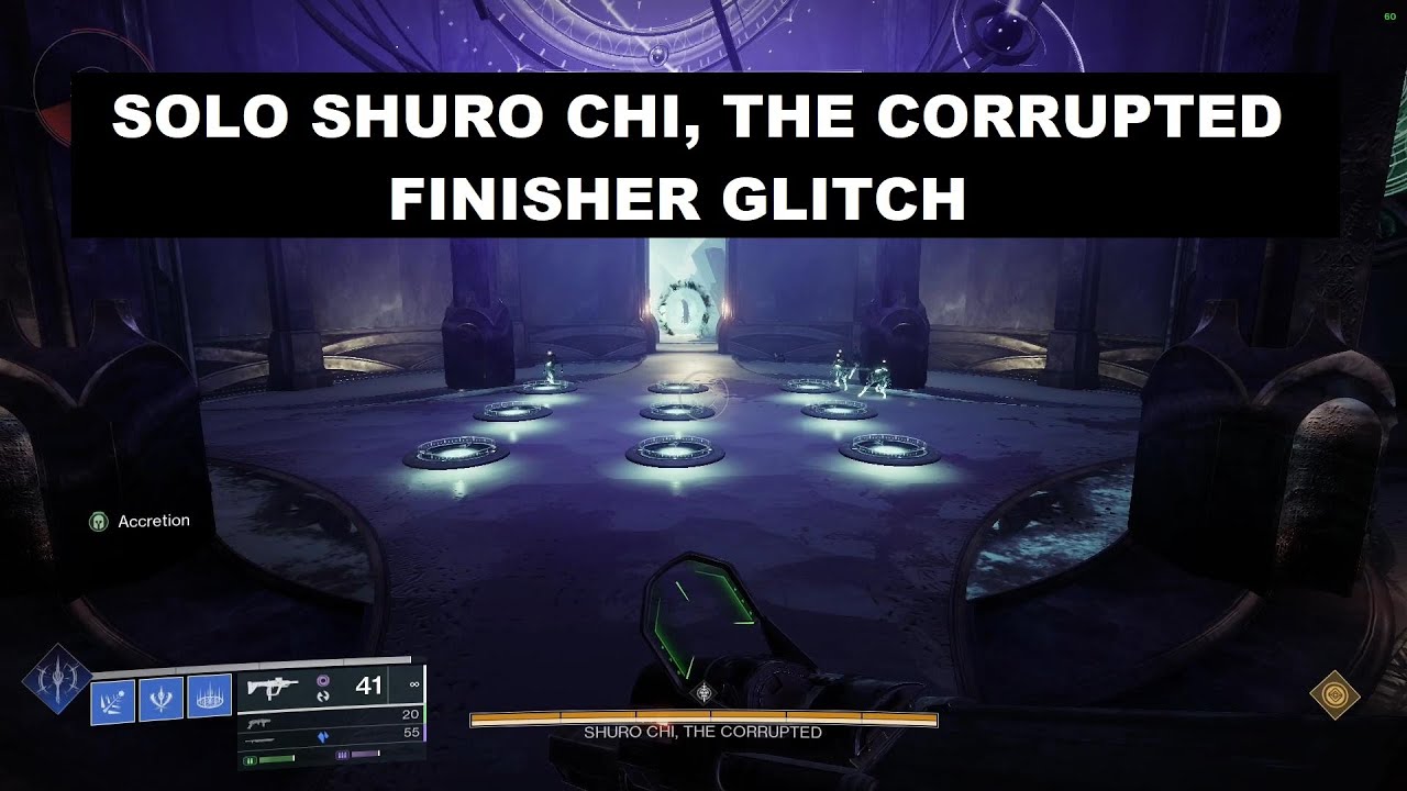 Solo Shuro Chi, the Corrupted - Last Wish Raid (Finisher Glitch) - YouTube