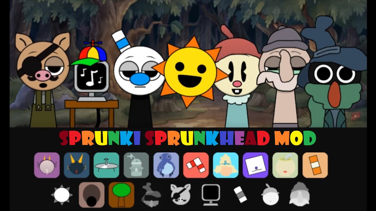 Sprunki Sprunkhead - Freaky Sound Music Mod (MOD/COVER) - YouTube