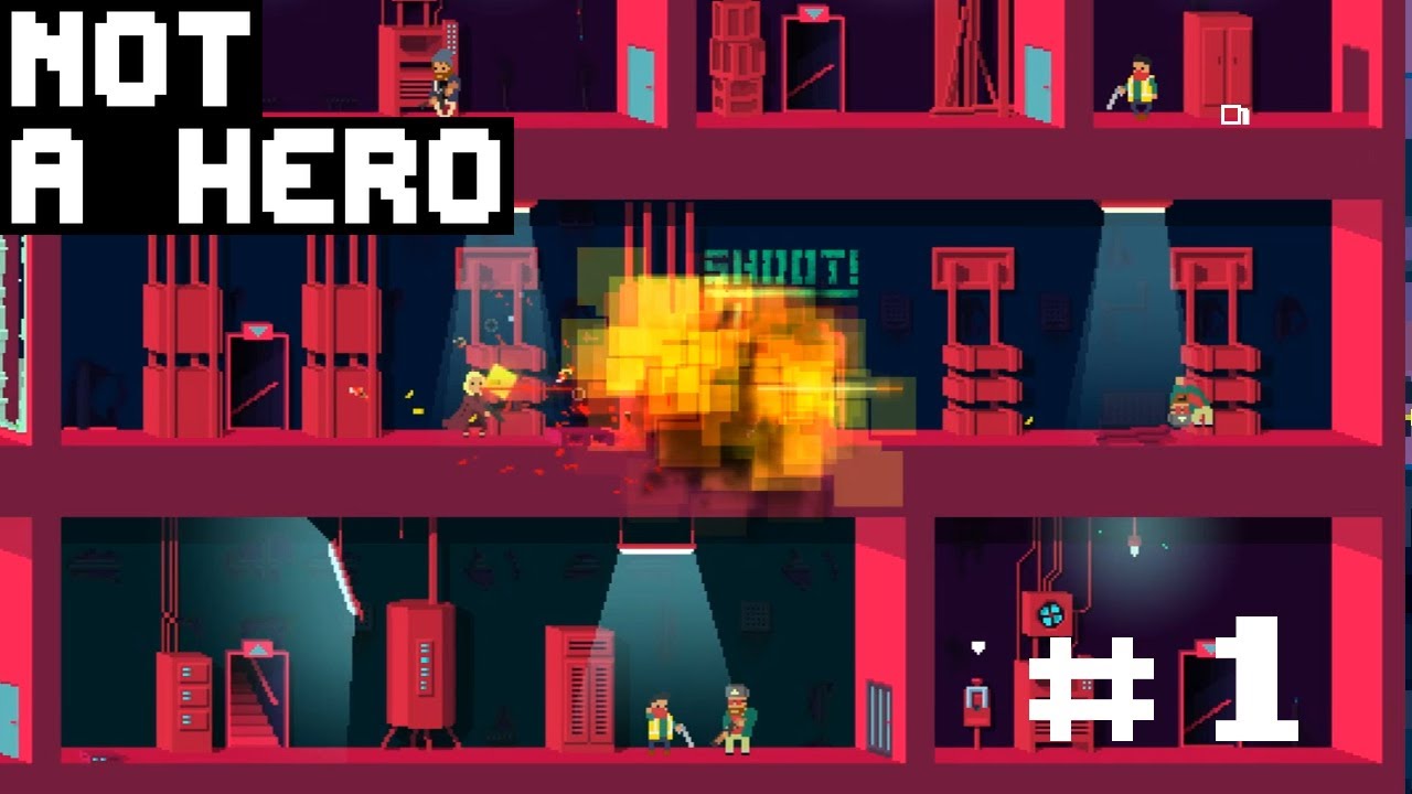 HYPER VIOLENCE! HYPER VIOLENCE! | Not a Hero #1 - YouTube