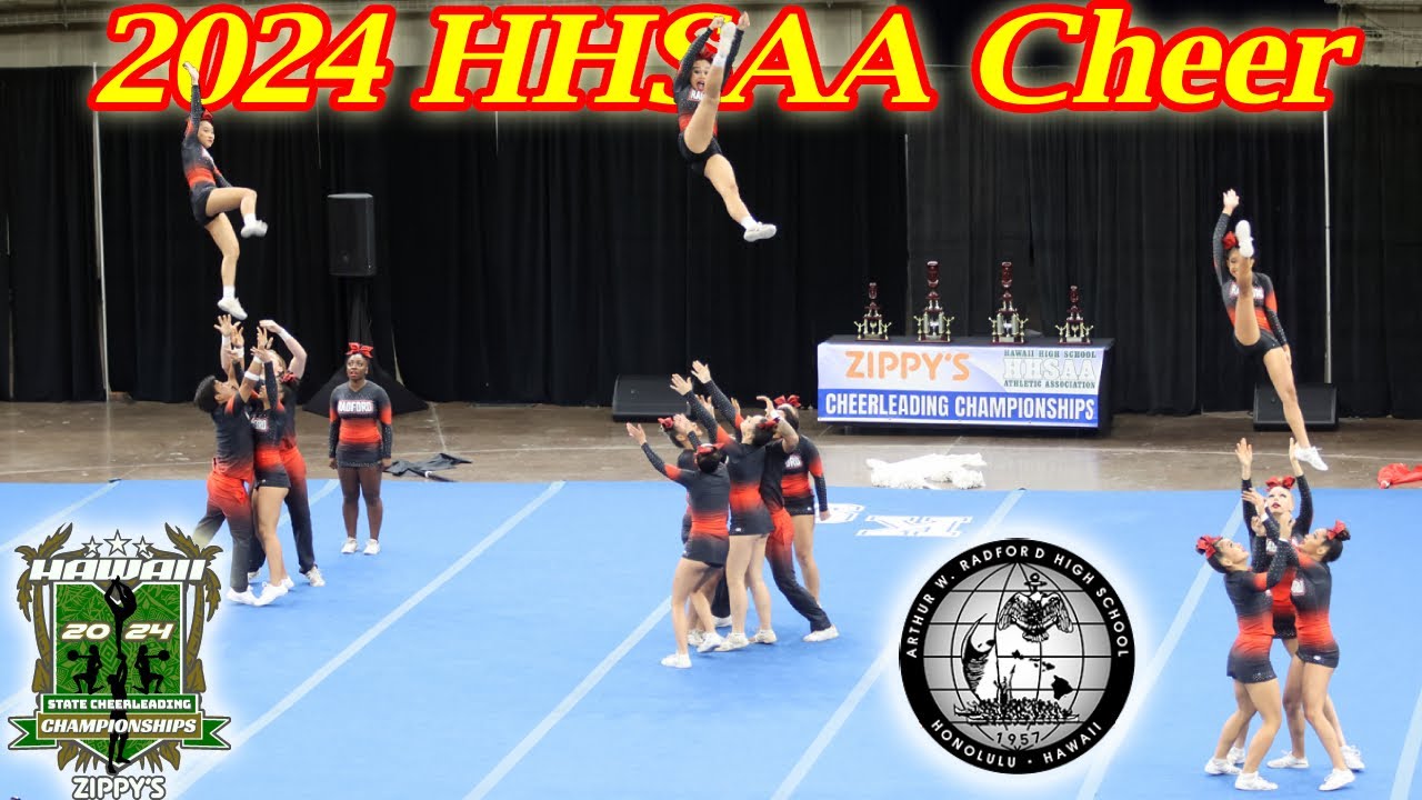 2024 HHSAA Cheer Comp - Radford High School [4K] - YouTube