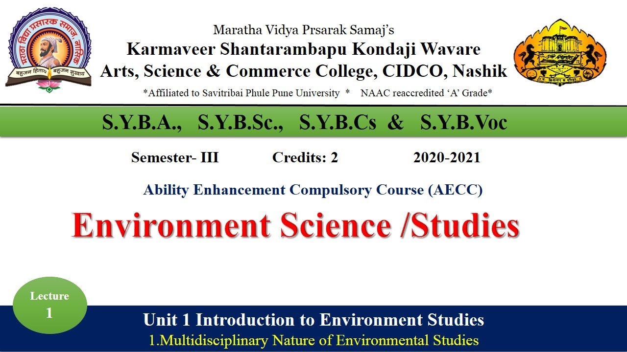Multidisciplinary Nature Of Environmental Studies YouTube multidisciplinary-nature-of-environmental-studies-youtube