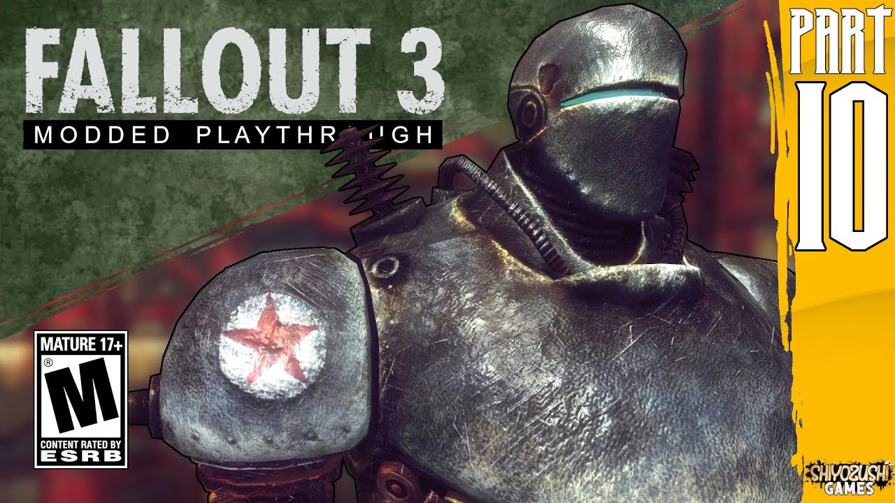 Let's Play Modded Fallout 3 Gameplay Walkthrough part 10 + Ending - YouTube