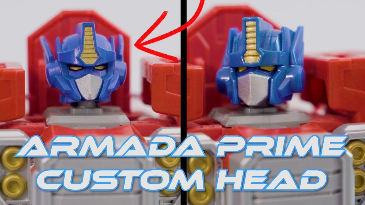 Alternate Upgrade Head for Legacy Armada Optimus Prime - Review - YouTube