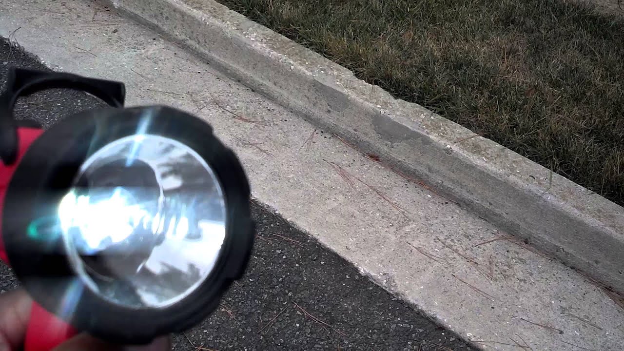 Flashlight test - YouTube