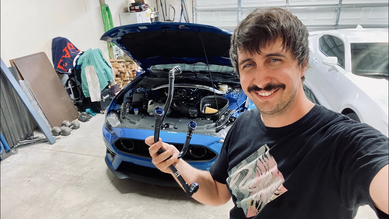 The First Modification You Should Do To Your 2021 mach 1 - YouTube