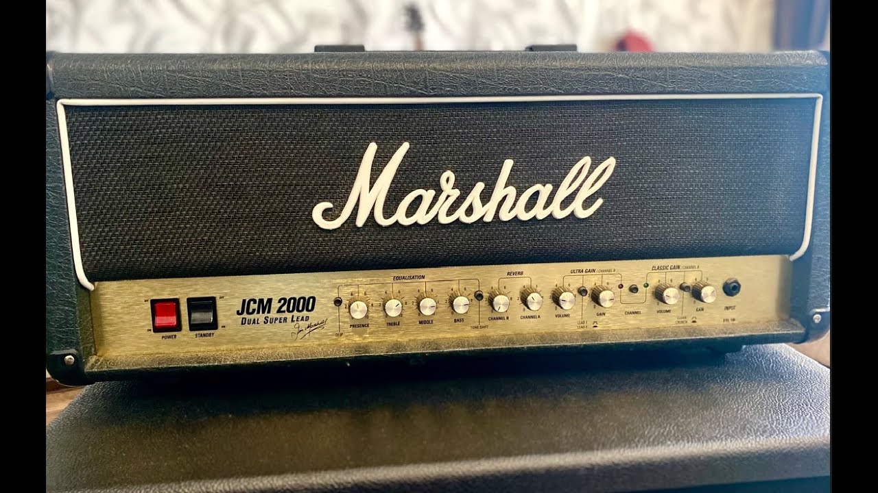 Marshall JCM 2000 DSL100 - YouTube