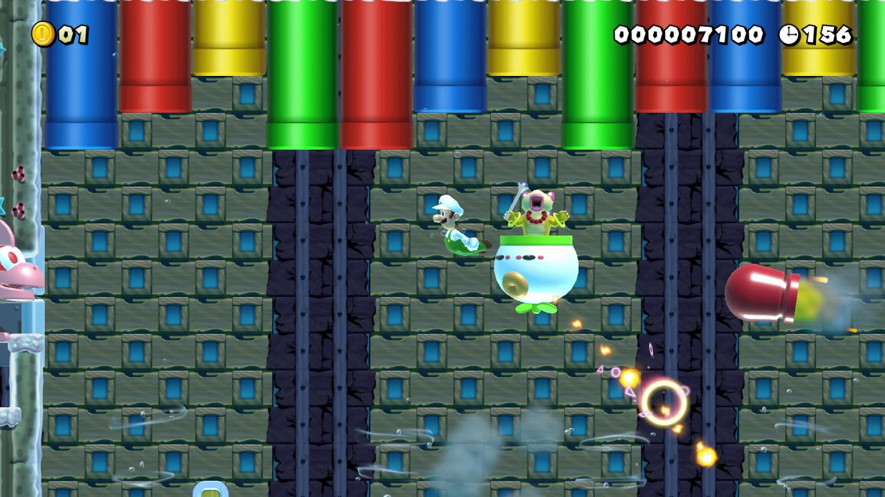 Super Mario Maker 2 Level Showcase: 6 Wendy Boss Battles - YouTube