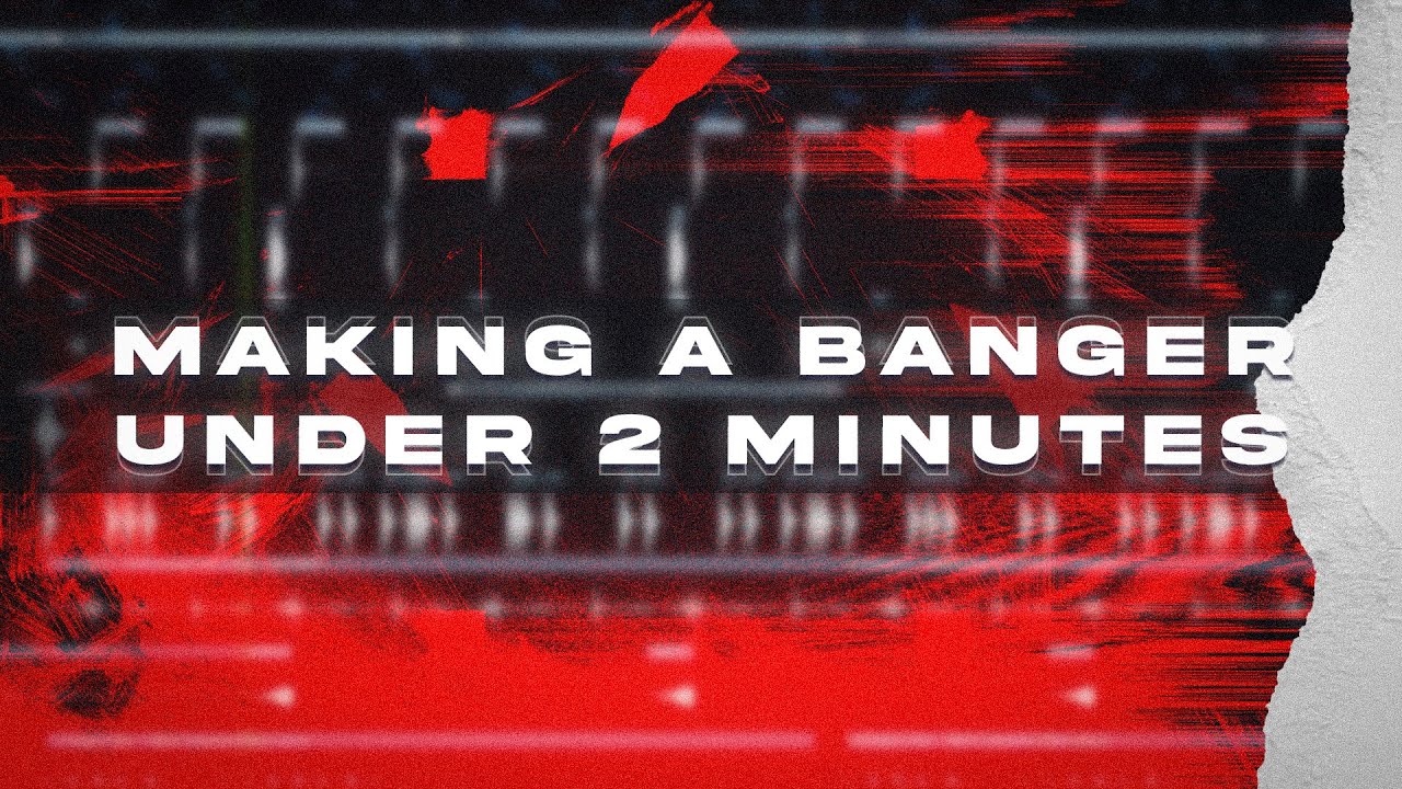 How to make a Banger under 2 minutes | Aggressive Trap Beat | FL Studio ...
