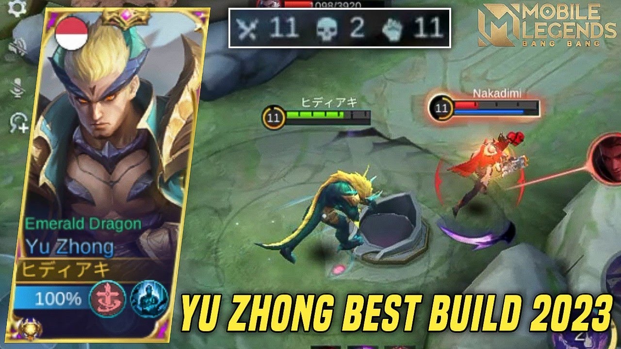 BUILD YU ZHONG TERSAKIT DAN TERKUAT 2023 | YU ZHONG BEST BUILD 2023 ...