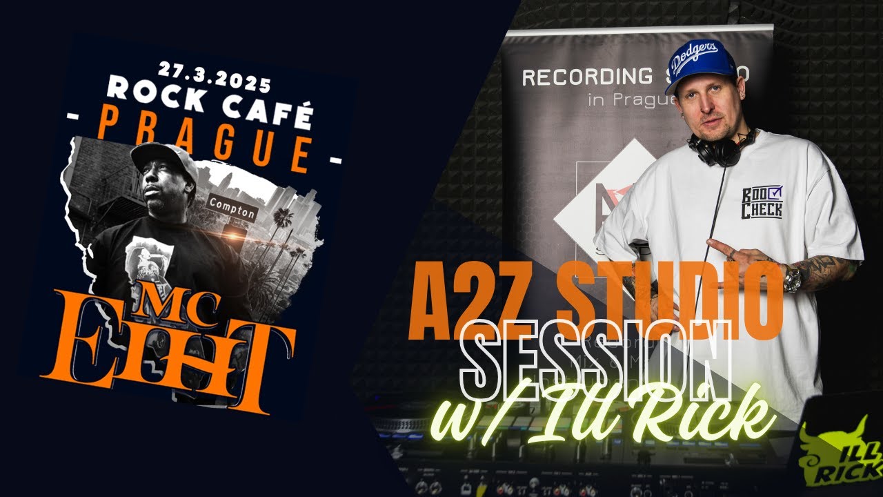 A2Z Studio SESSION - DJ ILL RICK - Westcoast hip-hop mix | MC EIHT LIVE ...