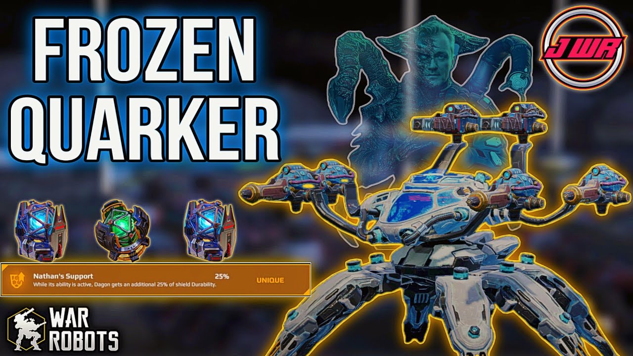 This frozen Dagon Quarker build is INSANE! War robots update 9.9.9 ...