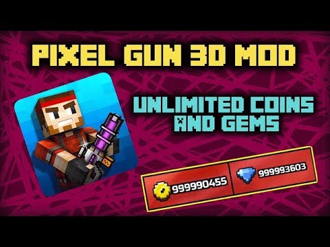 [PG3D] Pixel Gun 3D Unlimited Hack (Money, All Weapons, Skins) 2019 [16 ...