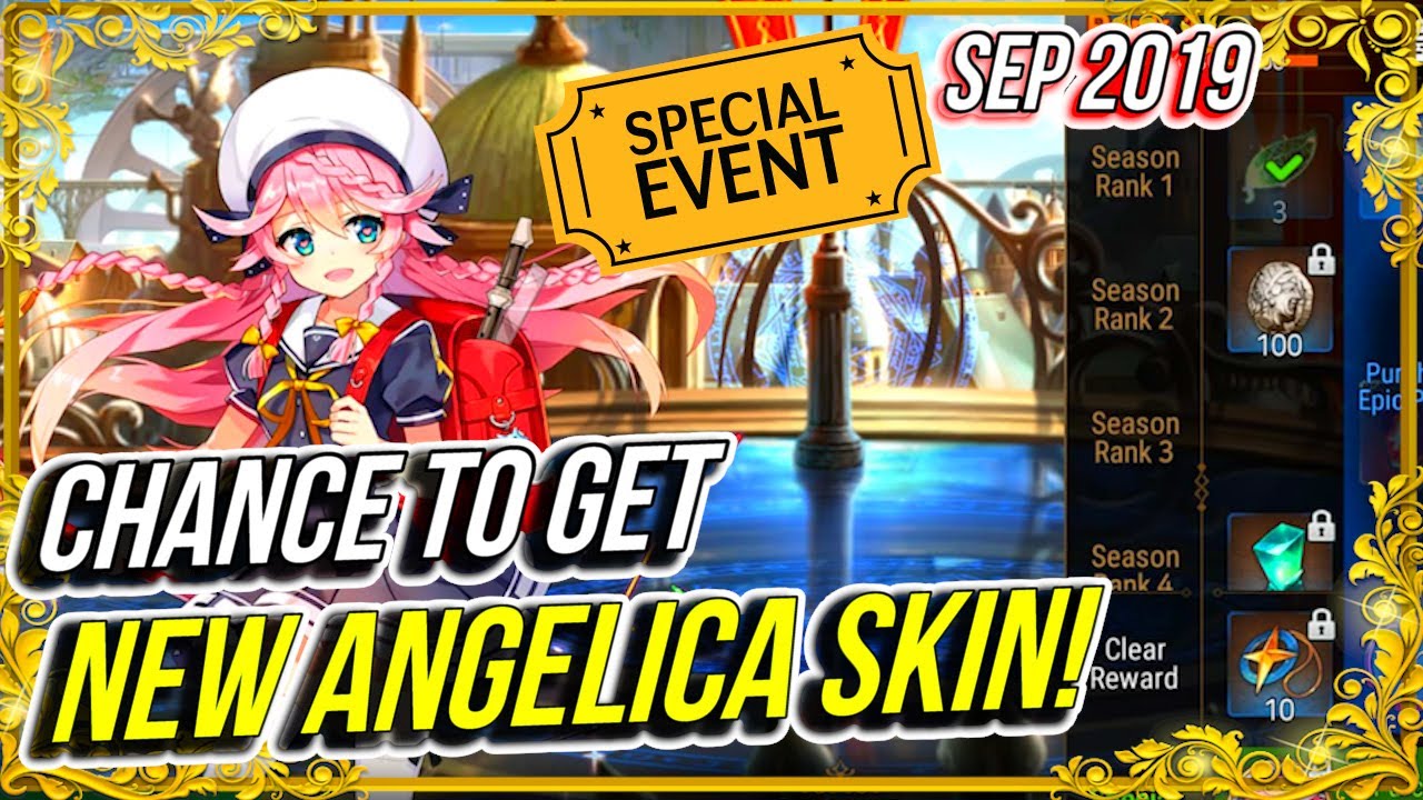 Epic7 - Epic Pass Event! Get Angelica School Uniform Skin! Epic Seven ...