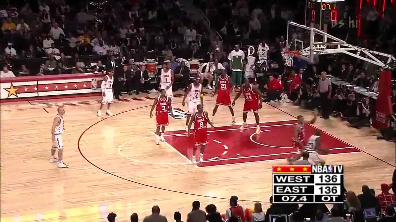 2003 NBA All-Star Game Jordan最後一擊!! - YouTube