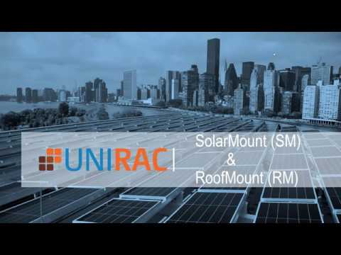 SolarMount y RoofMount con UNIRAC - YouTube