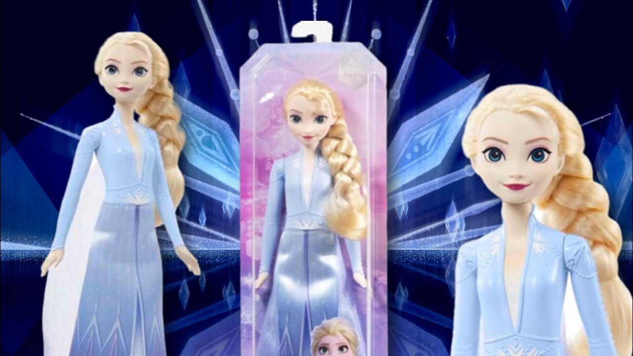 Elsa ️🥶 Disney Frozen 2 by Mattel Doll Unboxing / Review 🔥💧🌬️ - YouTube