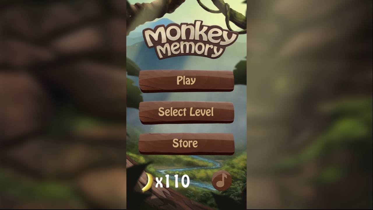 Monkey Memory Game - YouTube