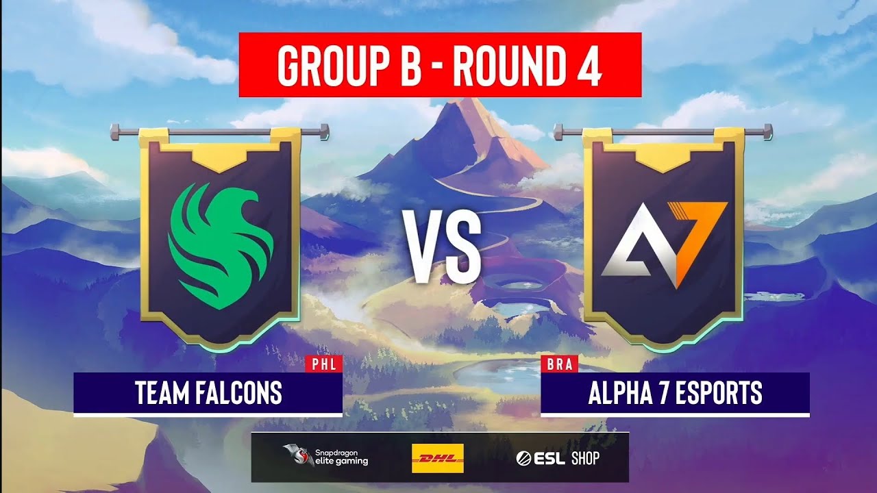TEAM FALCONS vs ALPHA 7 ESPORTS - Game 1 - April 9, 2025 - YouTube