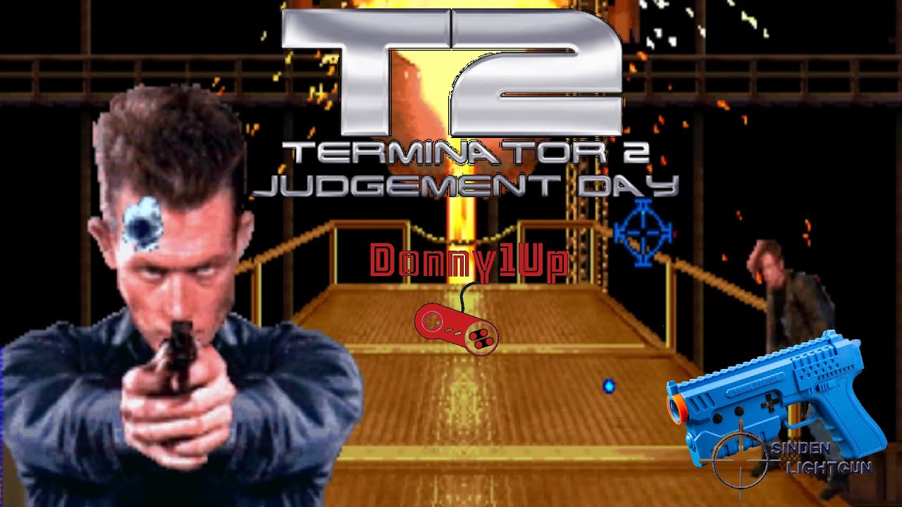Terminator 2: Judgment Day - (Arcade) - /Sinden Light Gun Gameplay ...