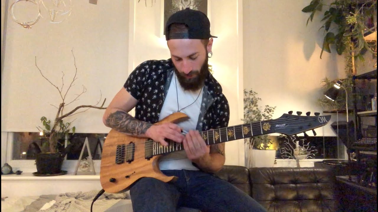 Kris Janowski - Majesty (parts II + III) guitar playthrough Mayones ...