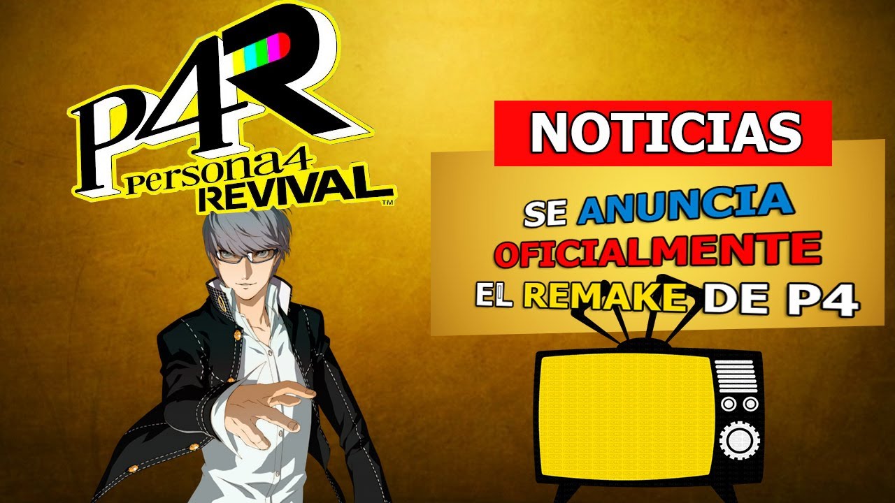 Persona 4 REvival | Noticias | Se anuncia oficalmente el Remake de P4 ...