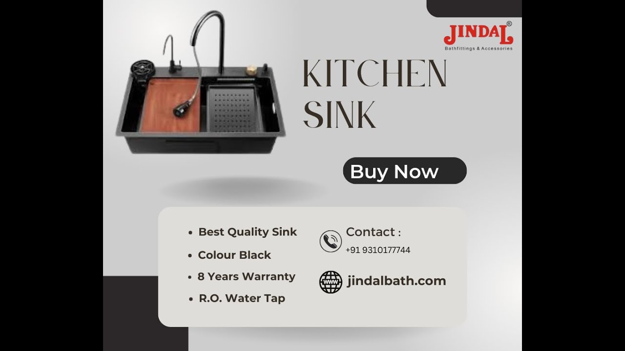 "0210 " Handmade Kitchen Waterfall Sink,Perfect for Modern Kitchens ...