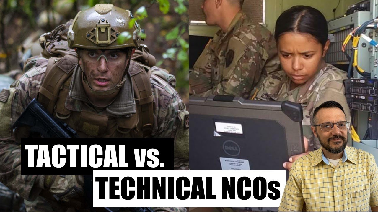 Tactical vs. Technical NCOs - YouTube