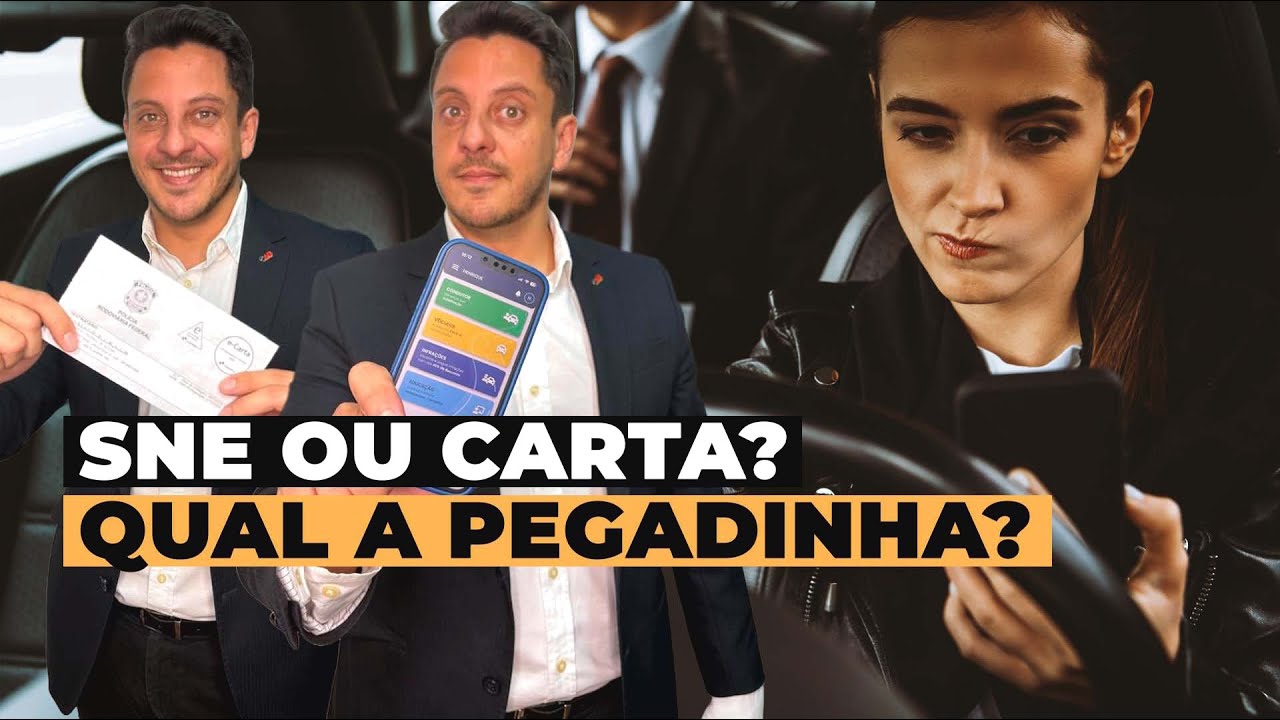 PRÓS E CONTRAS DA MULTA DO DETRAN DE PAPEL E ELETRÔNICA (SNE) - YouTube