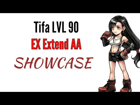 [DFFOO] Tifa Lvl 90 EX Extend AA Showcase - YouTube