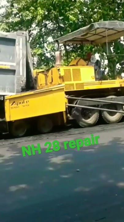 NH 28 repairing ho ,Raha hai - YouTube
