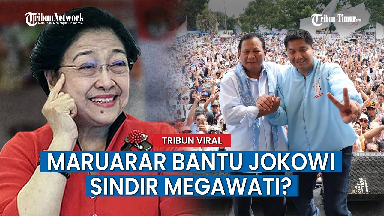 Maruarar Sirait Seolah Wakili Suara Hati Jokowi Sindir Megawati - YouTube