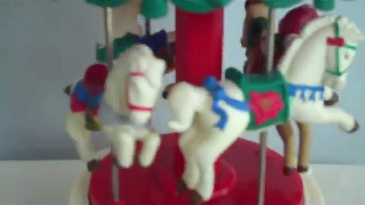 Small Musical Carousel on ebay for kids - YouTube