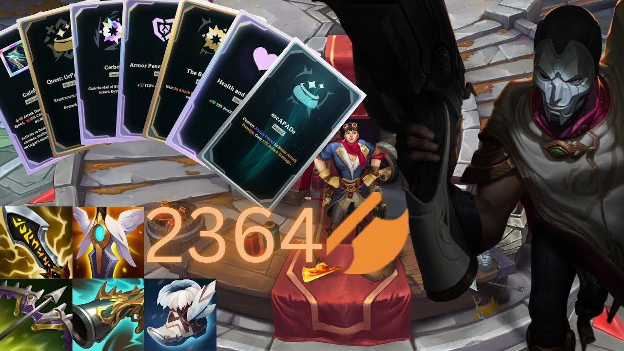 2000 AD on Jhin - Arena Bravery Gameplay - YouTube