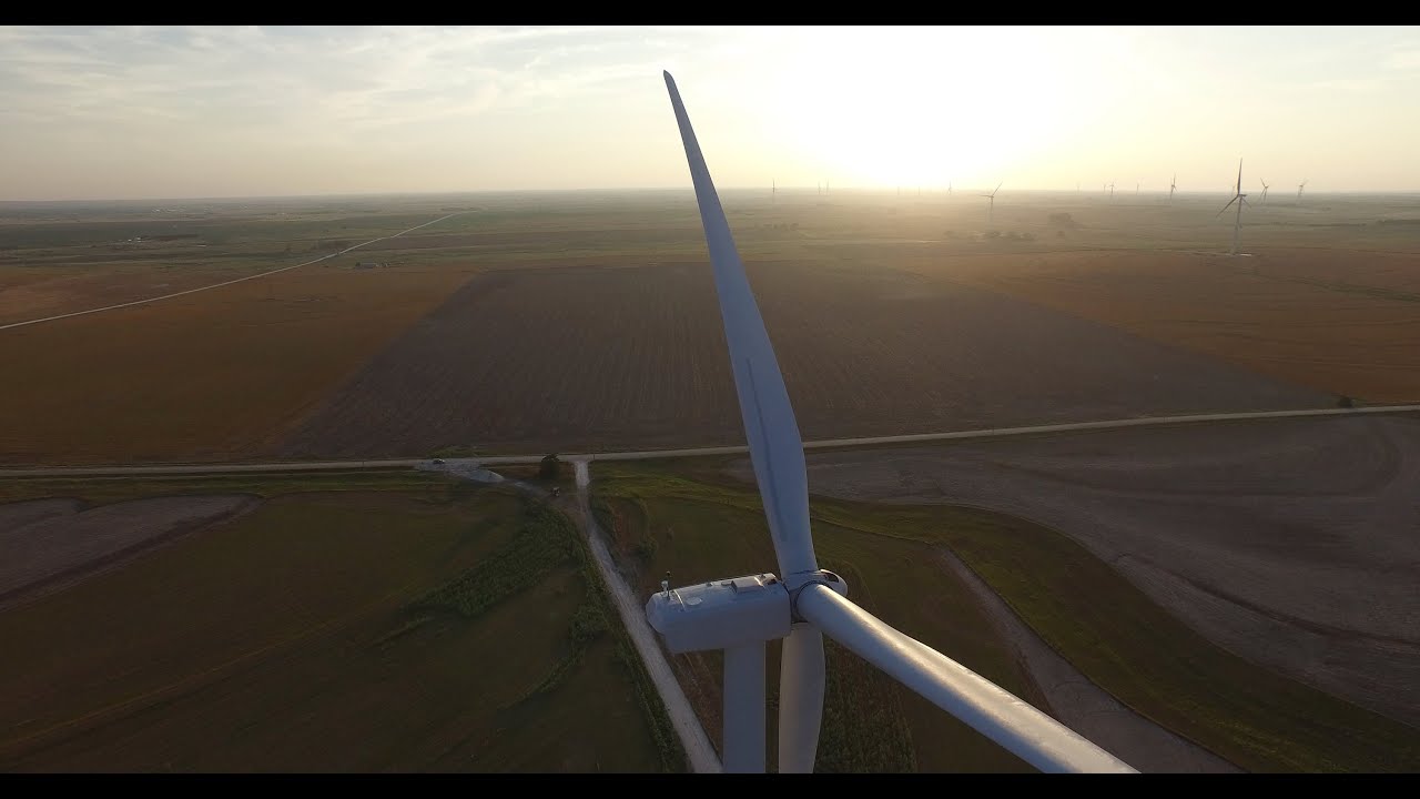 Drone - Elk, Wind farm, Sunflowers, Cornfield, Firework. - YouTube